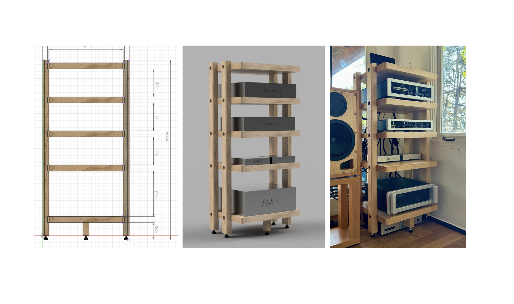 Stereo, Hi-fi Furniture for Audiophiles – Deep Lake Audio